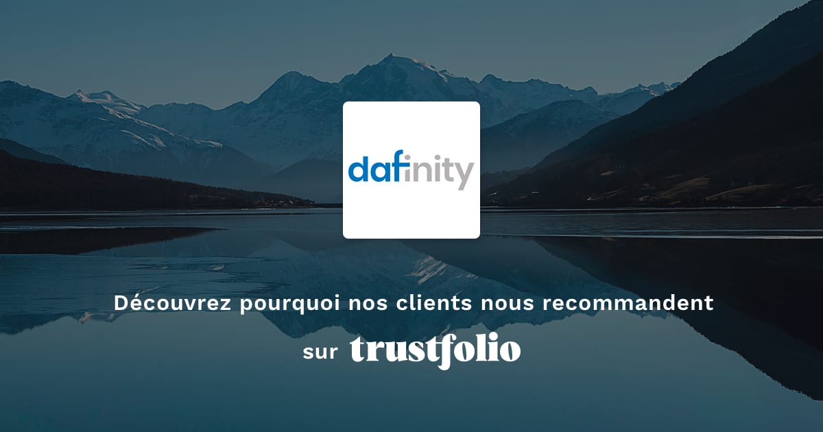 dafinity : références, certifications et avis clients | Trustfolio